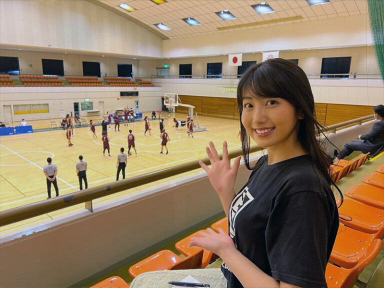 B MY HERO! MC関根ささらが越谷の非公開練習試合に潜入「今季、越谷がアツい！！！」 | バスケットボールキング