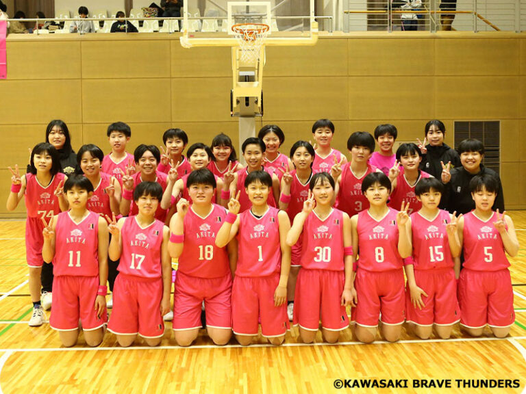 BリーグU15女子チャンピオンシップ開催…福島ファイヤーボンズU15が12チームの頂点に | バスケットボールキング