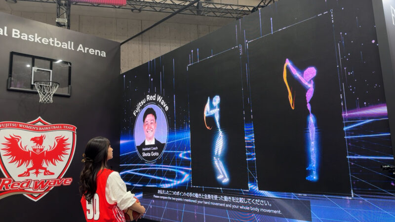 AI技術でバスケが進化!? 日常生活への応用も視野…富士通の最新技術『Human Motion Analytics』を体験してみた | バスケットボールキング