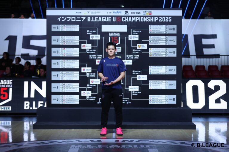 琉球U15がチャンピオンシップ初優勝…決勝37得点の越圭司がMVP受賞 | バスケットボールキング