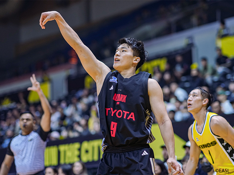 敵地で100点ゲームを演じたアルバルク東京がEASL初勝利…53.3％で3Pを沈める | バスケットボールキング